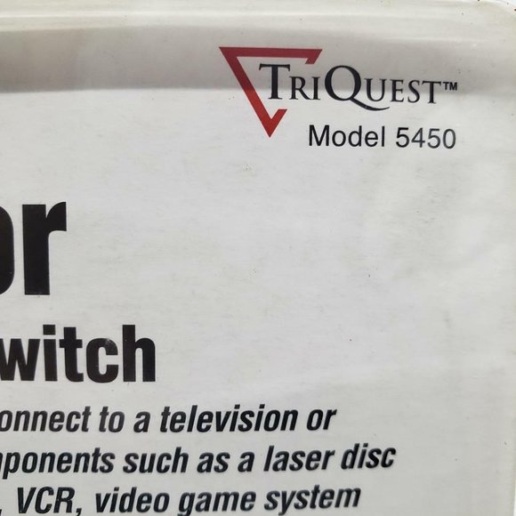 TriQuest | Portable Audio & Video | Triquest Audio Video Selector ...